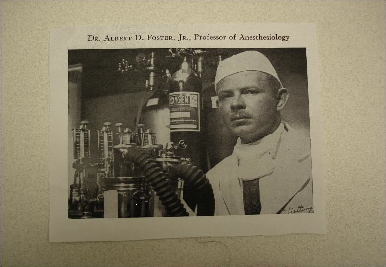 Department of Anesthesia History